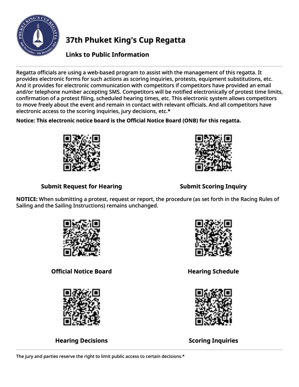 Qr Code Information Links Phuket Kings Cup 8612